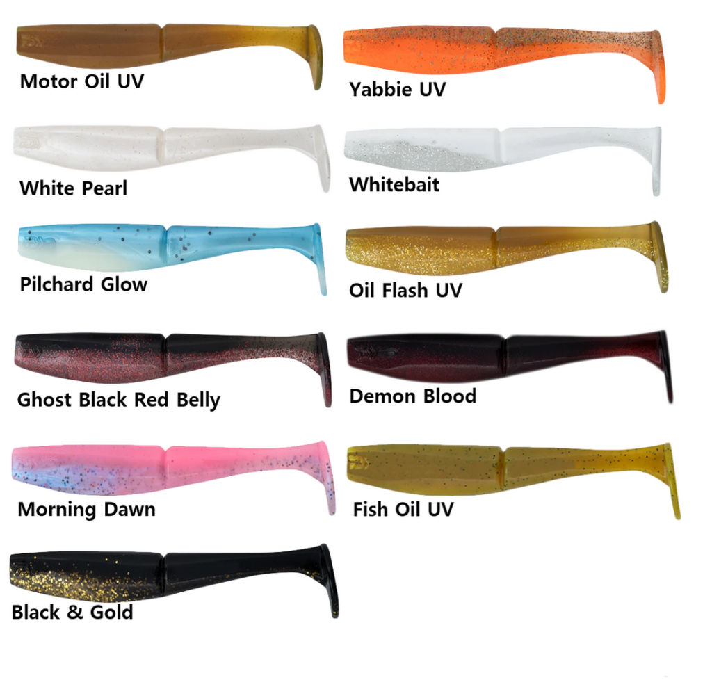 Daiwa Bait Junkie 4.2" Minnow Paddle Tail Soft Plastic Lure - Outback Angler